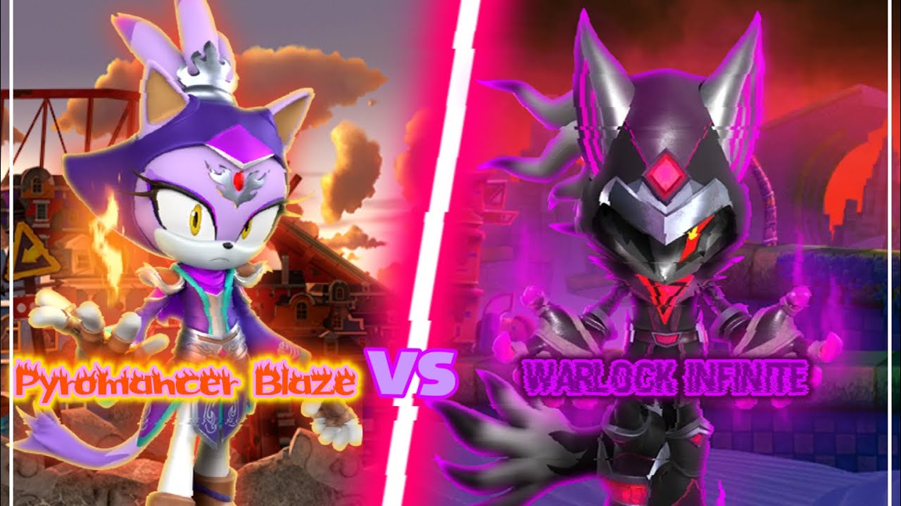 Pyromancer Blaze VS Warlock Infinite - YouTube