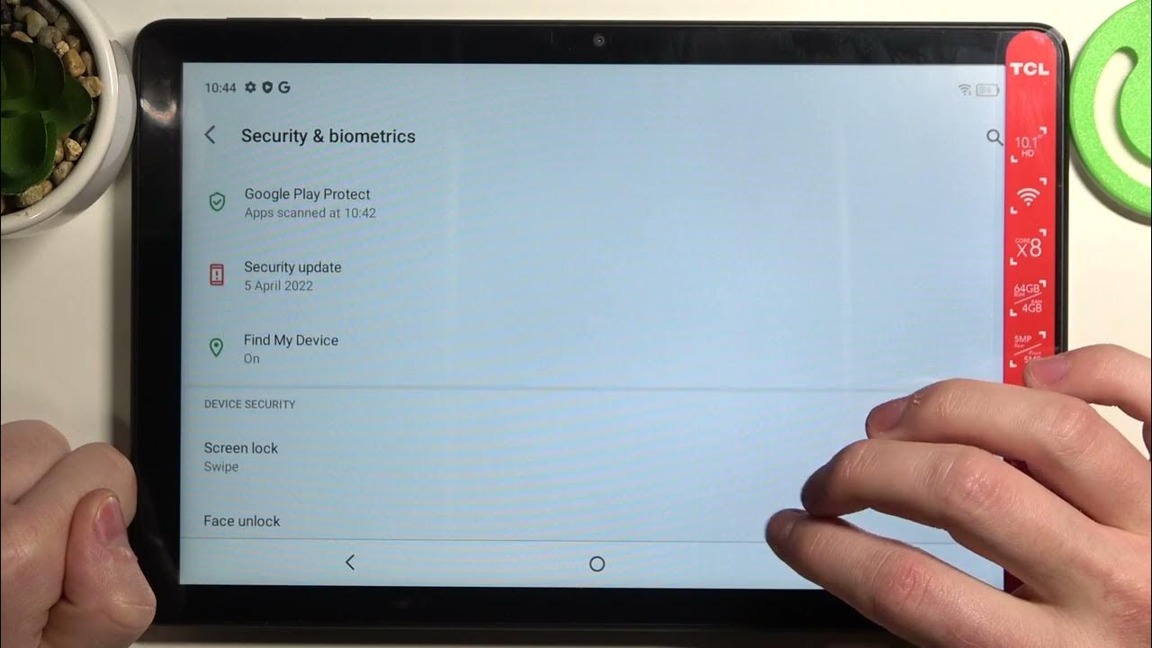 Does the TCL Tab 10 Device Have a Fingerprint Scanner? Let's Figure Out! - YouTube