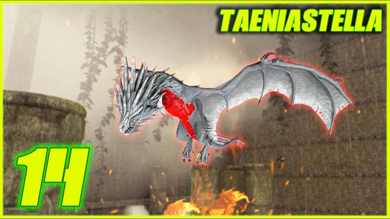 UNE WYVERNE ALPHA DANS LE CHÂTEAU #14 Ark TaeniaStella - YouTube