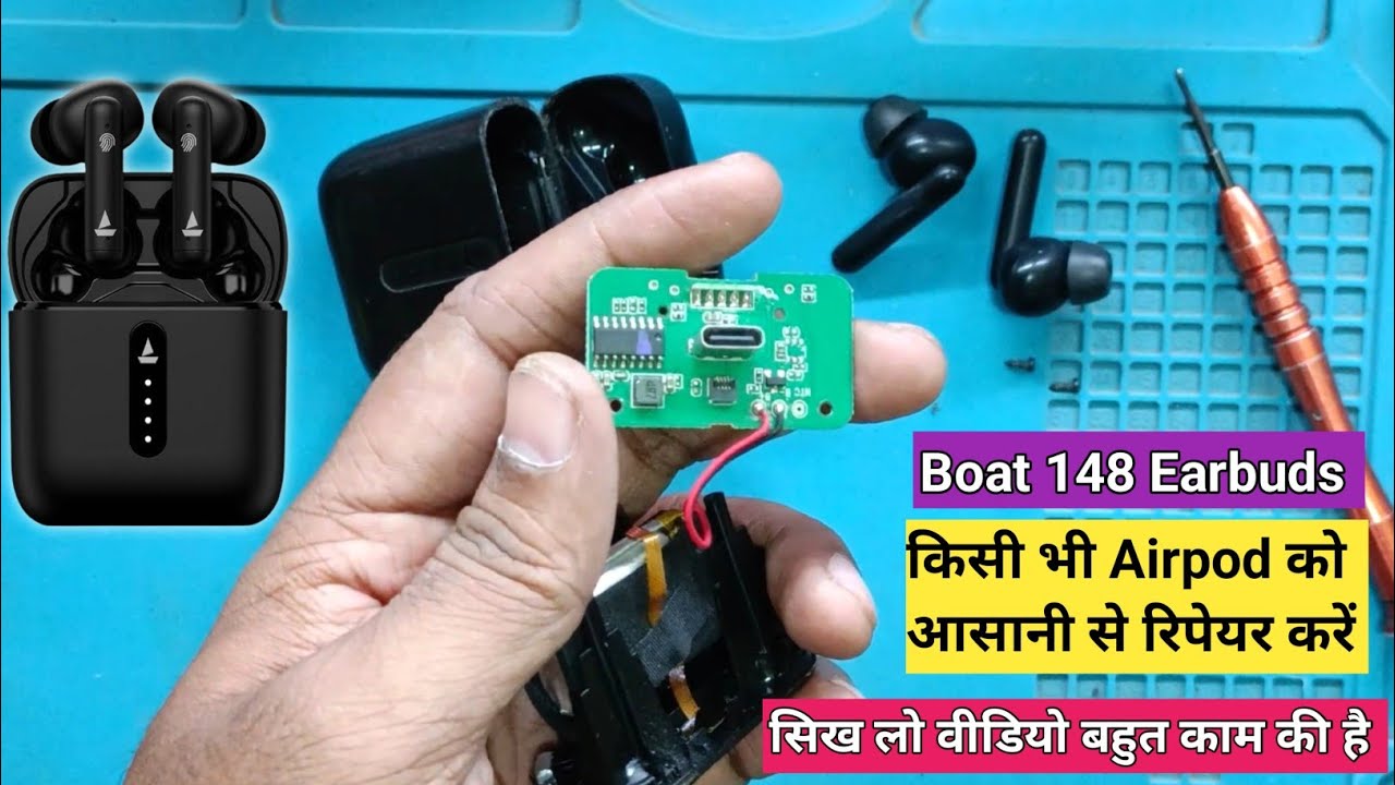 Boat 148 Airdopes Repair | Boat 148 Charging Problem | Boat Airdopes ...