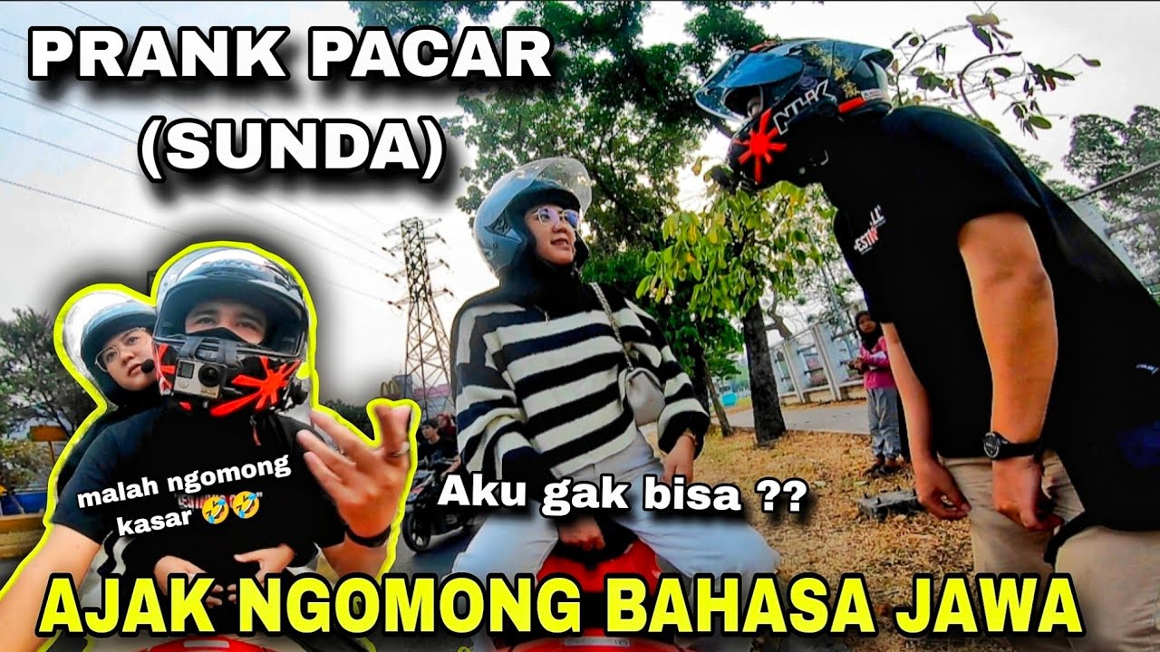 PRANK PACAR ( SUNDA ) NGOMONG PAKE BAHASA JAWA - YouTube