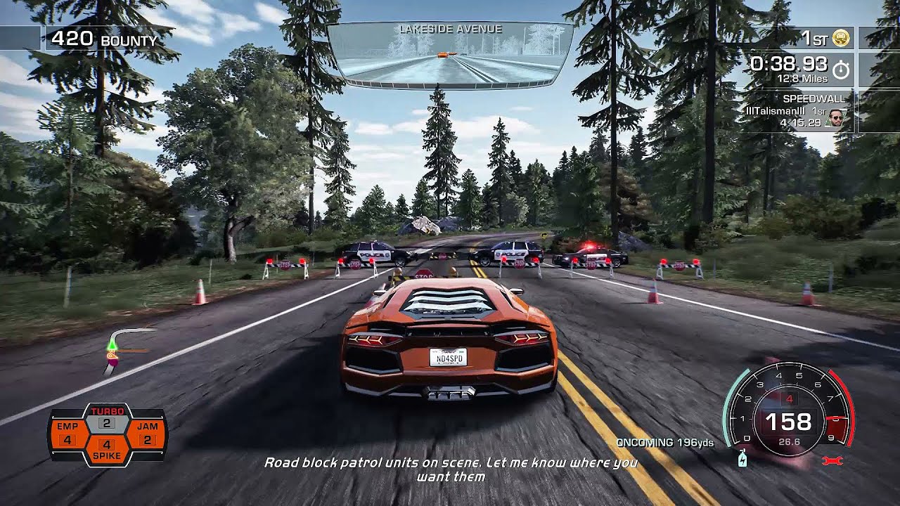 NFS Hot Pursuit Remastered - Lamborghini Aventador MW Sound Edition ...