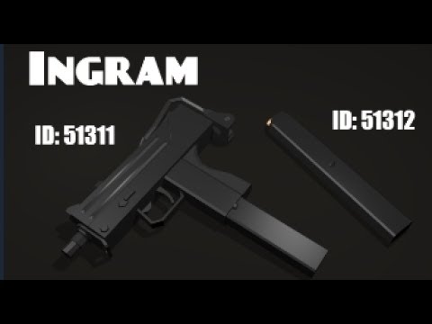 언턴드 잉그램 기관단총 INGRAM M11 /MAC-11 - YouTube