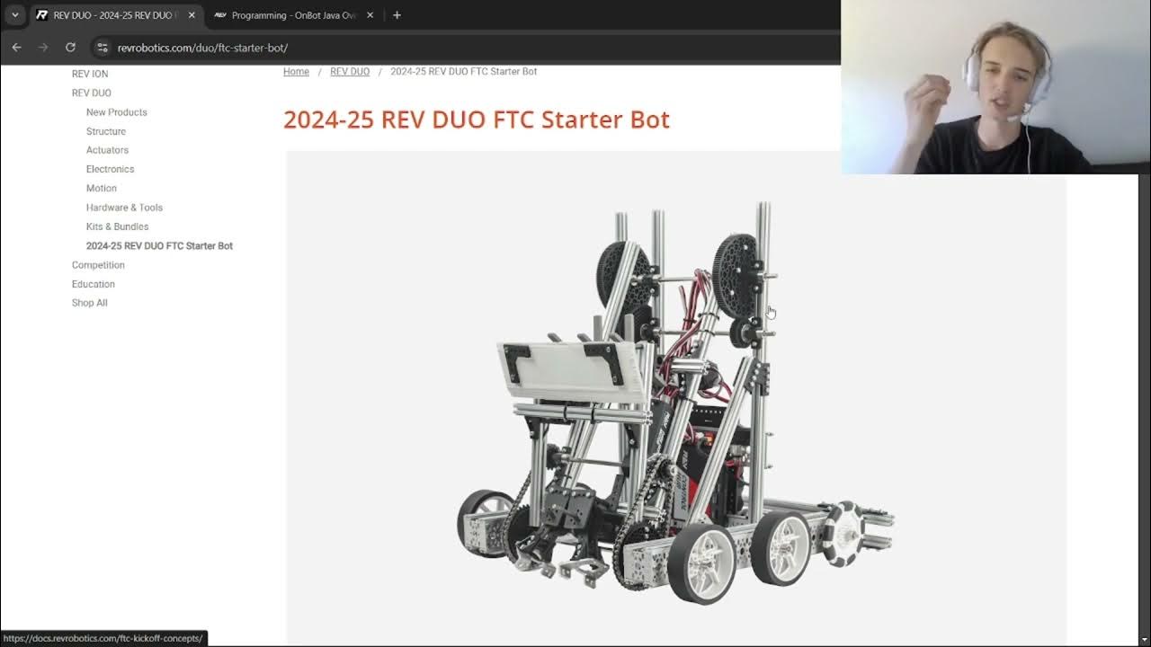 Programming The REV Into The Deep Starter Bot Session 1 - YouTube