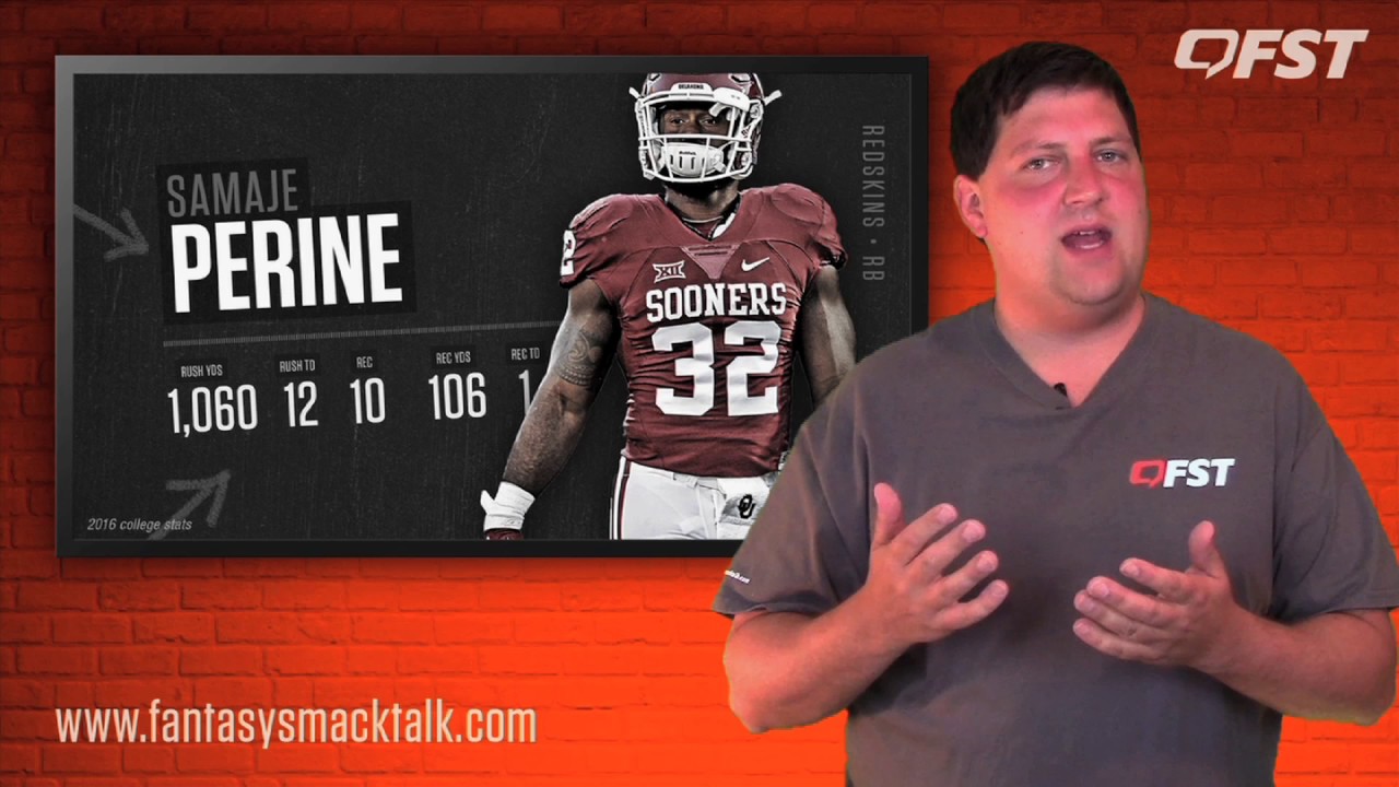 Samaje Perine Rookie Preview - 2017 Fantasy Football - YouTube