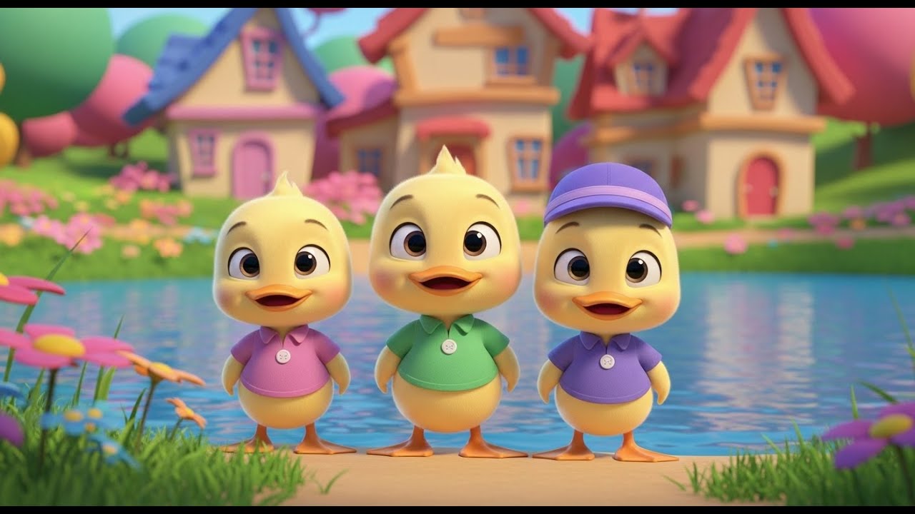 Tres Patitos Dicen Cuac ABC | Mejores Rimas Infantiles y Canciones para ...