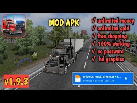 universal truck simulator unlimited money || universal truck simulator ...