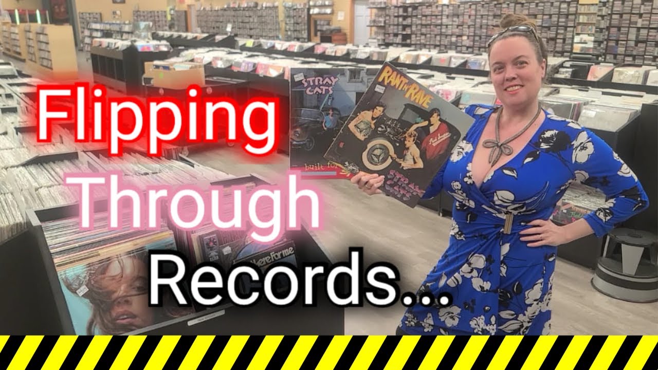Flipping through Vinyl Records we just Priced - YouTube