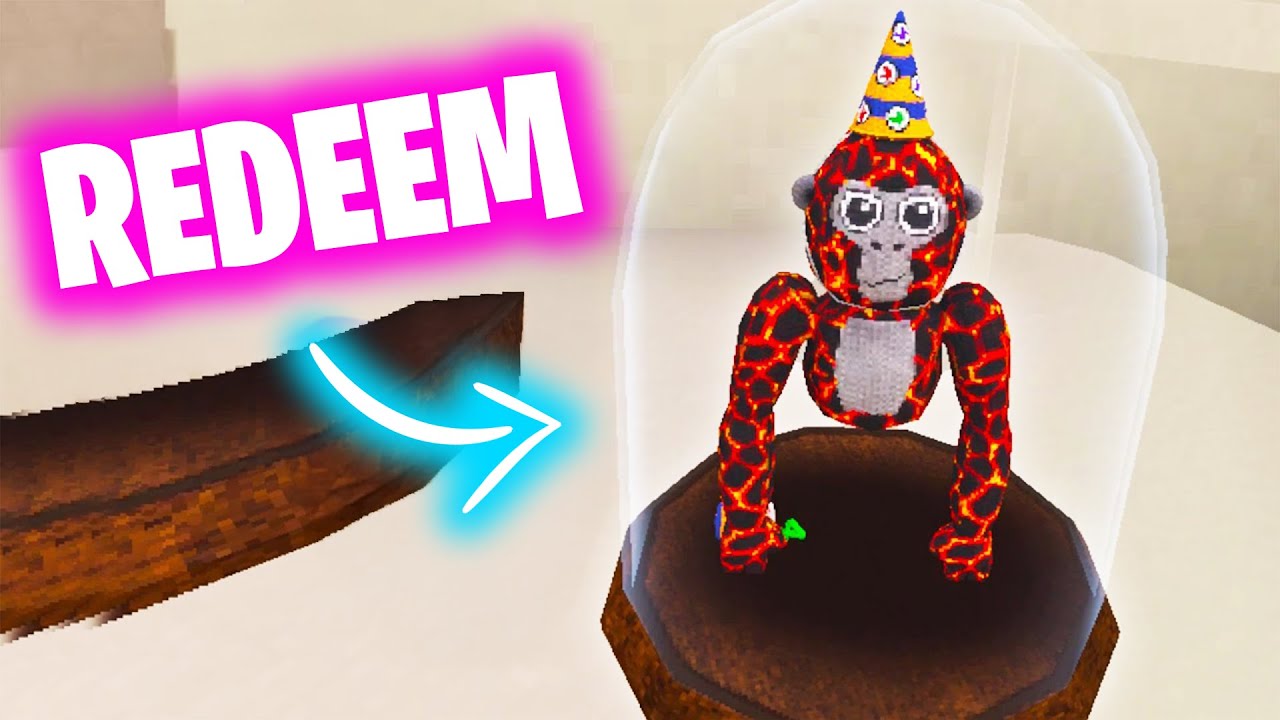 How to Redeem the Gorilla Tag Plush Cosmetic for FREE | FULL TUTORIAL ...