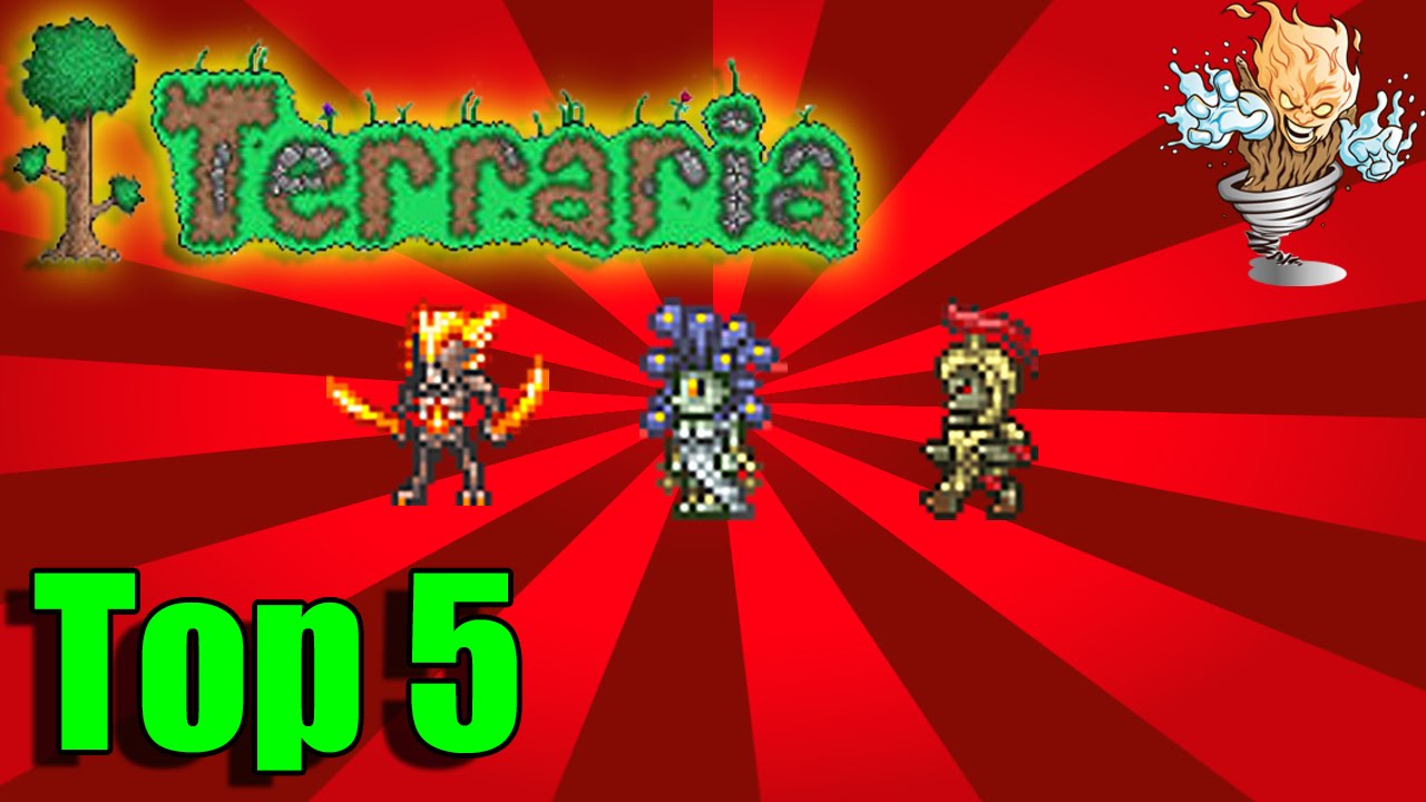 Terraria Top 5 1.3 Mobs | Terraria 1.3 Countdown - YouTube