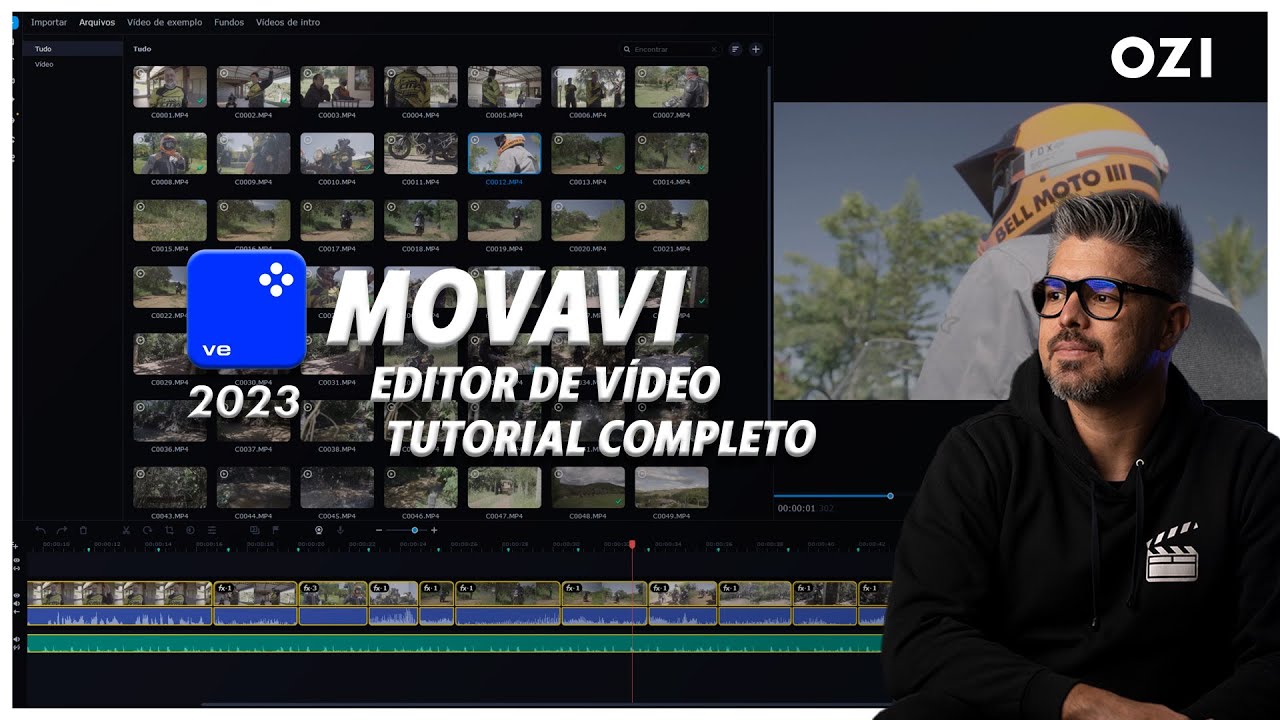 Aprenda a EDITAR VÍDEOS no MOVAVI 2023 | Tutorial Completo! - YouTube