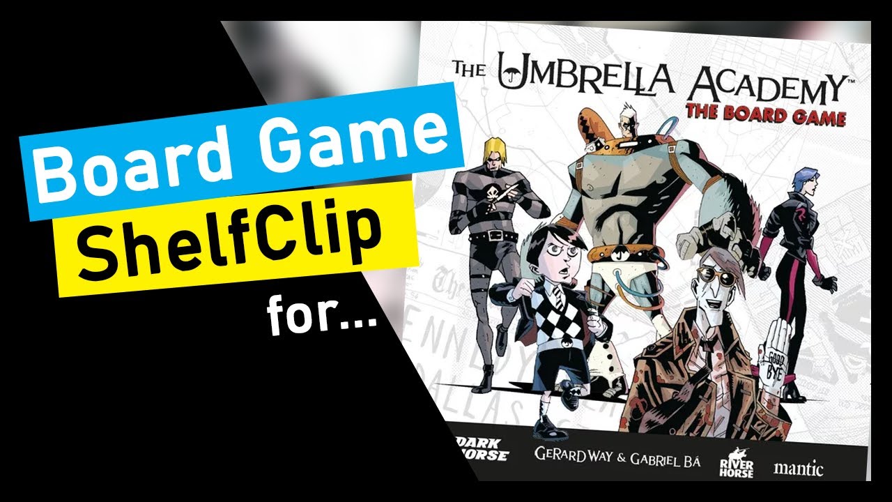 🌱ShelfClips: The Umbrella Academy the Board Game (Short Board Game ...