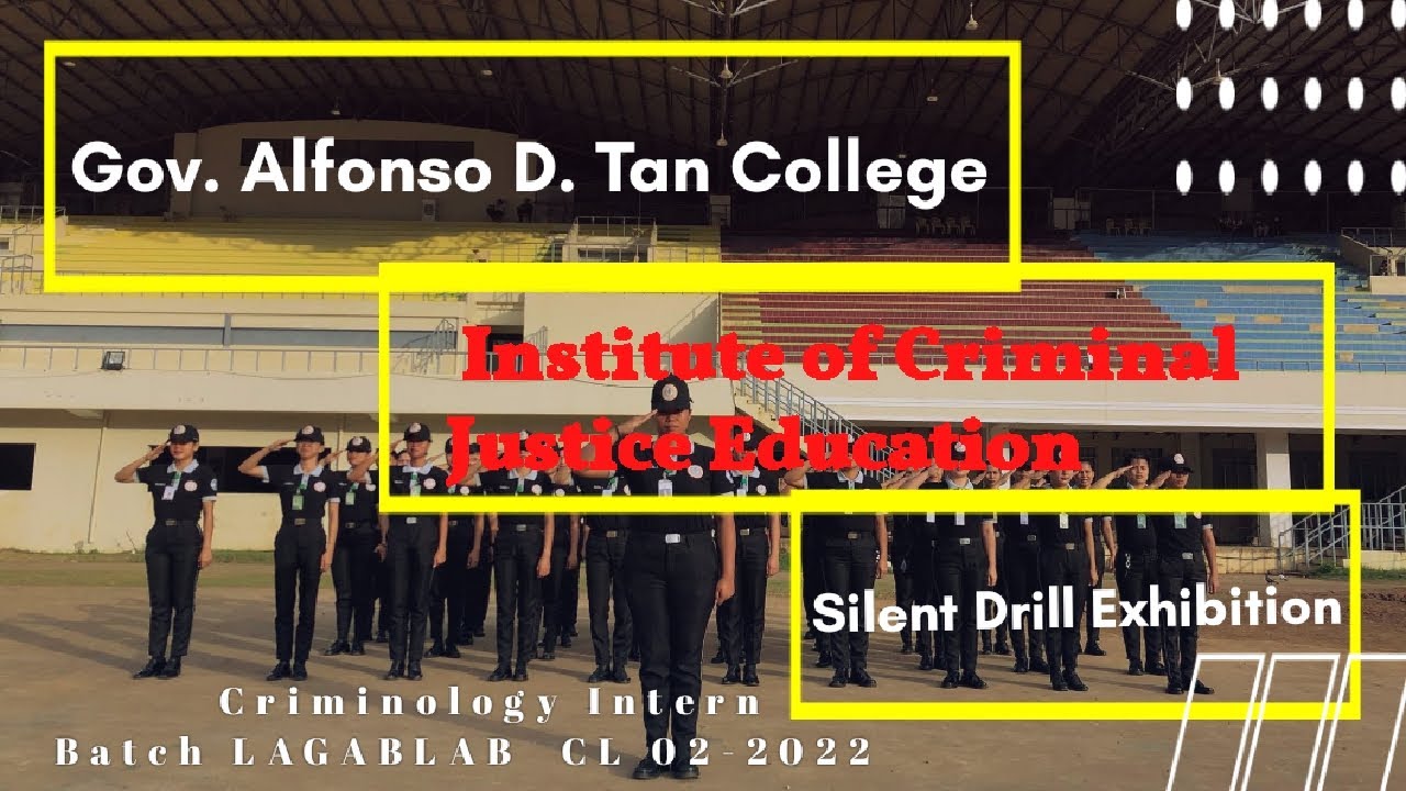 Silent Drill Exhibition of Gov. Alfonso D. Tan College, Institute of ...