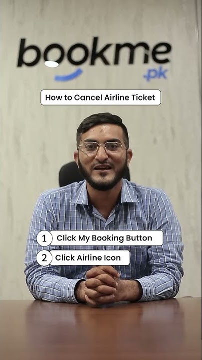 How to Cancel Airline Ticket in Bookme App | Easy way to Cancel Airline Ticket - YouTube