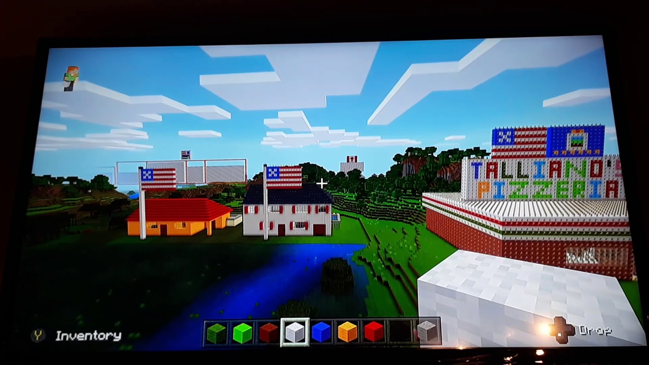 How to build the flag of Illinois on Minecraft🇺🇸 - YouTube