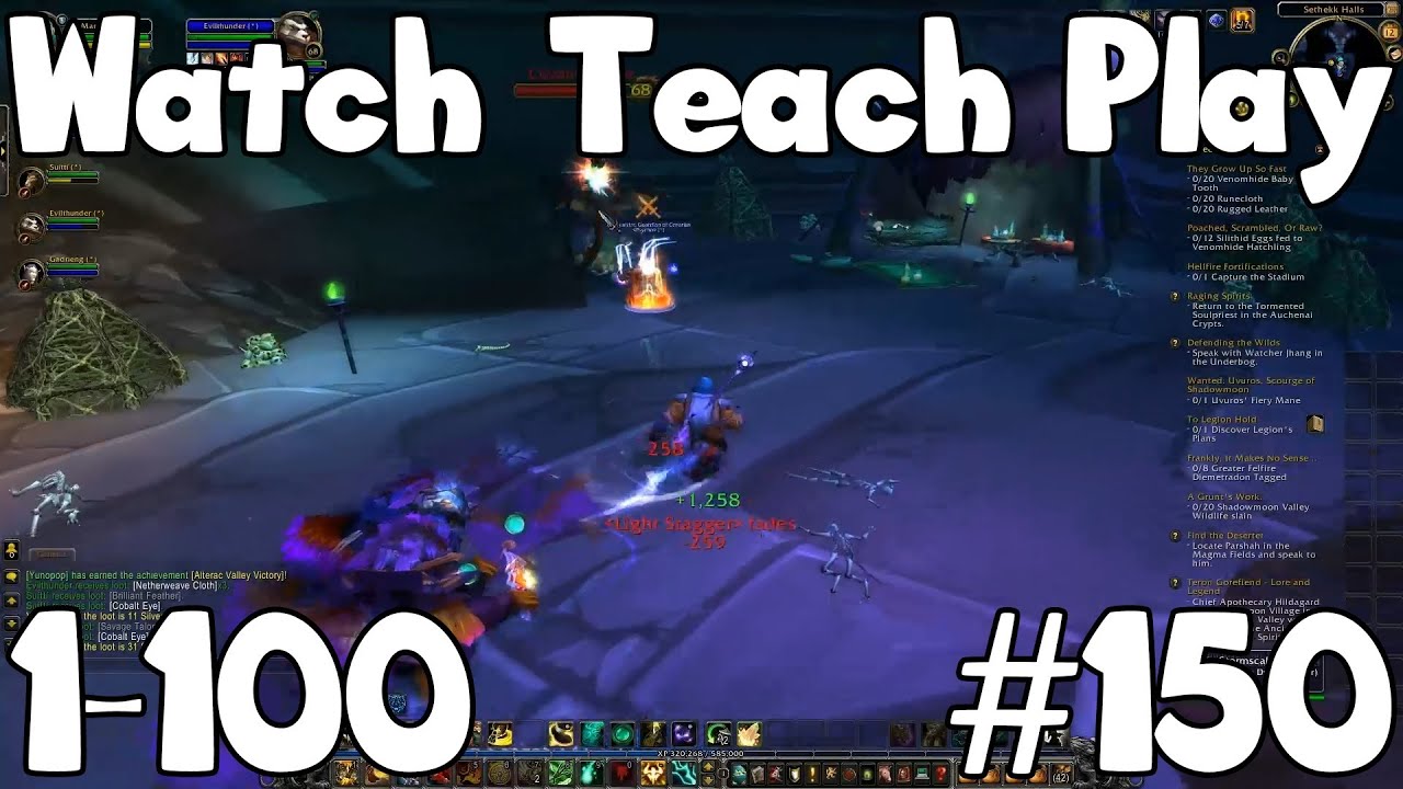 SETHEKK HALLS - #150 - Watch/Teach/Play: World of Warcraft - YouTube
