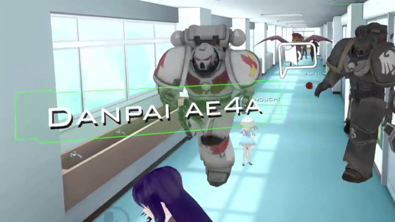 Warhammer 40k raid on Doki Doki Literature Club (VRCHAT) - YouTube