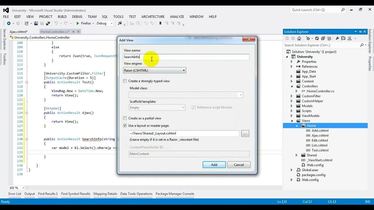 Asp Net Mvc4 Training Course Session10 Youtube