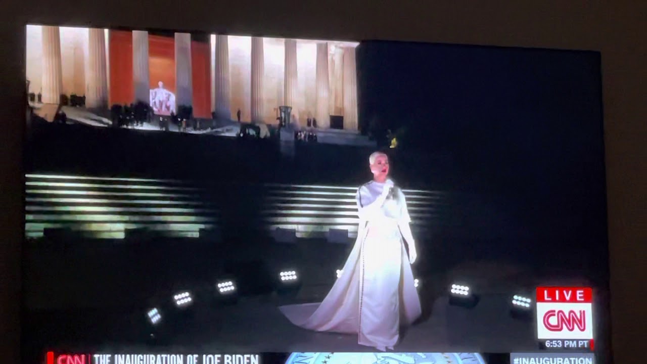 Katy Perry. Biden inauguration. - YouTube