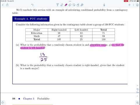 3.3 - The Multiplication Rule (and) and Conditional Probability - Part 3 - YouTube