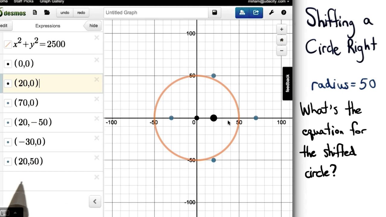 Shifting A Circle Right Visualizing Algebra YouTube Shifting A Circle Right Visualizing Algebra YouTube