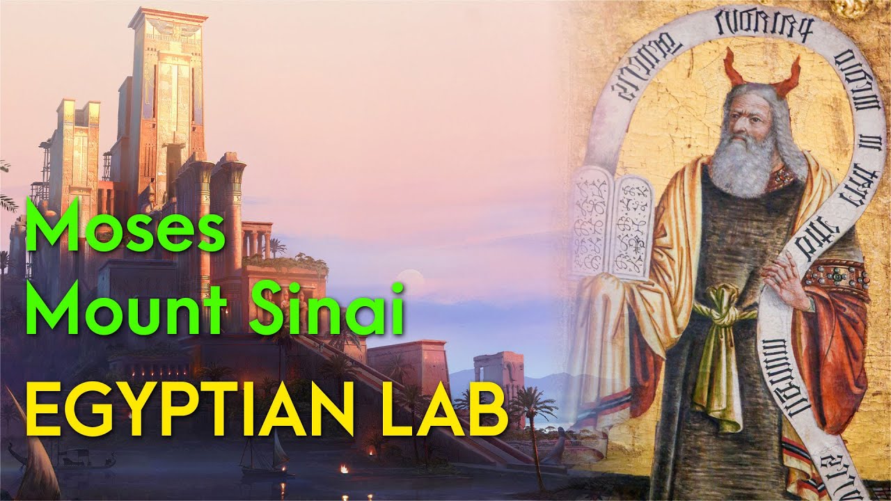 Moses found Alchemical Lab on his secret Mountain Sinai the Temple of Hathor - YouTube