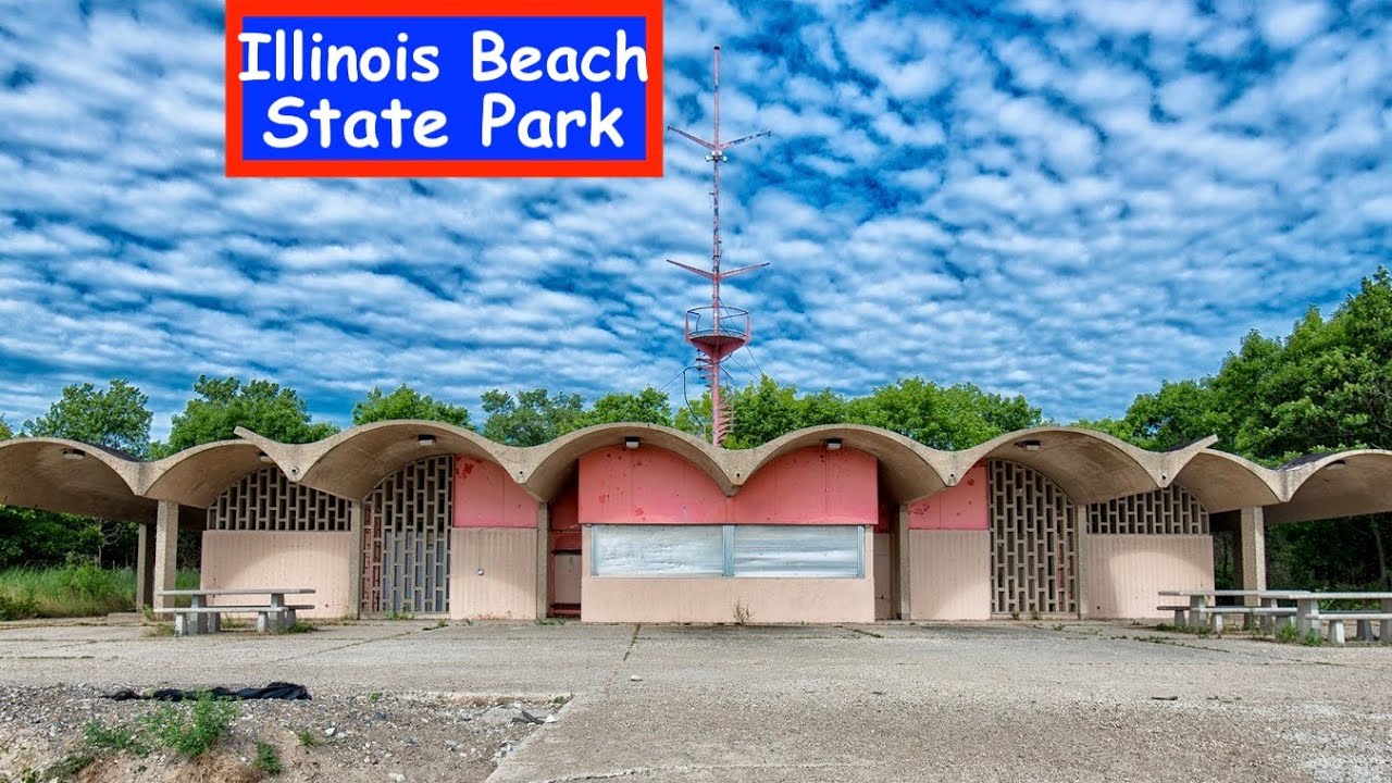 Illinois State Beach Campground - YouTube