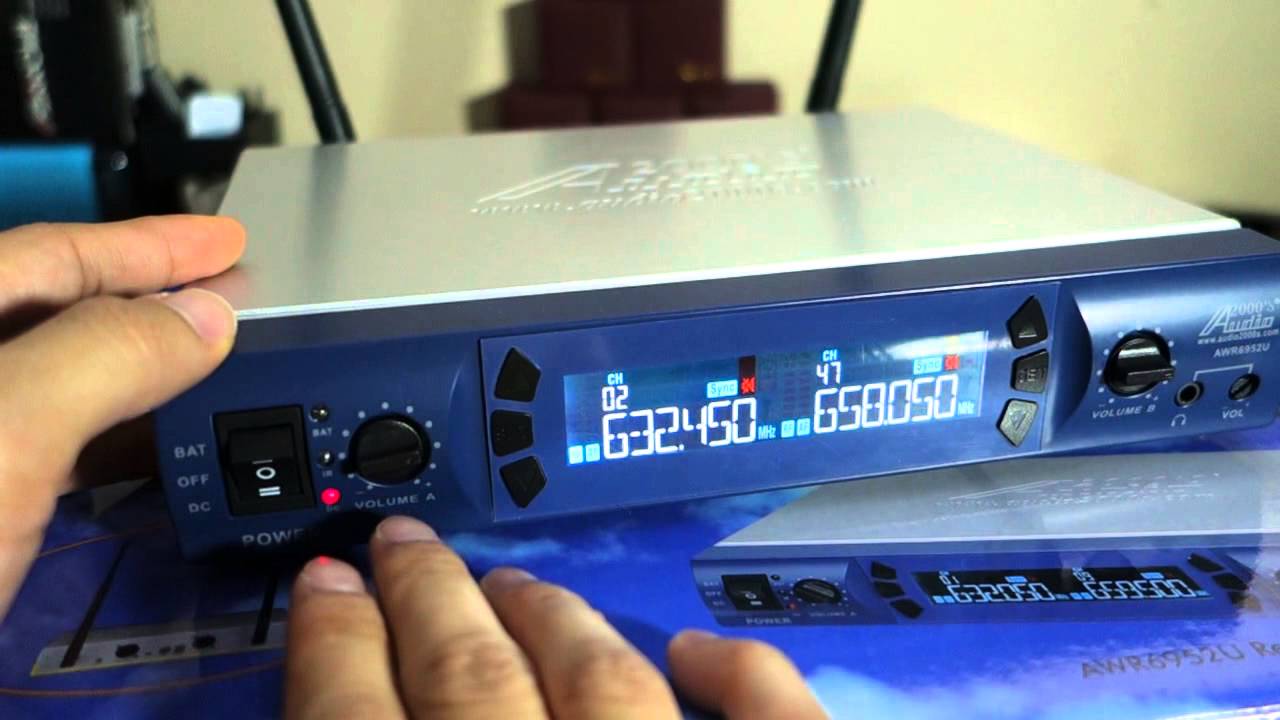 Audio2000s AWM6952U Wireless Microphone Review - YouTube