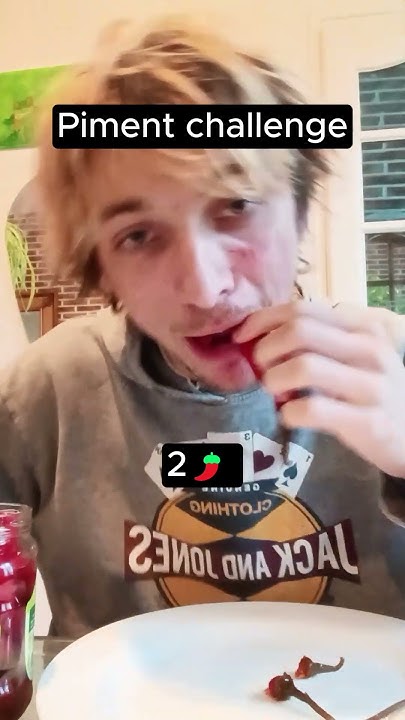 hot chili peppers challenge goes wrong - YouTube