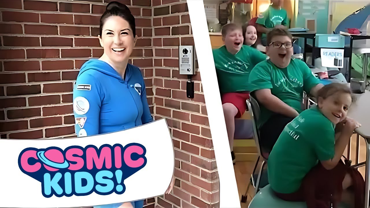 Jaime from Cosmic Kids makes a surprise visit! - YouTube