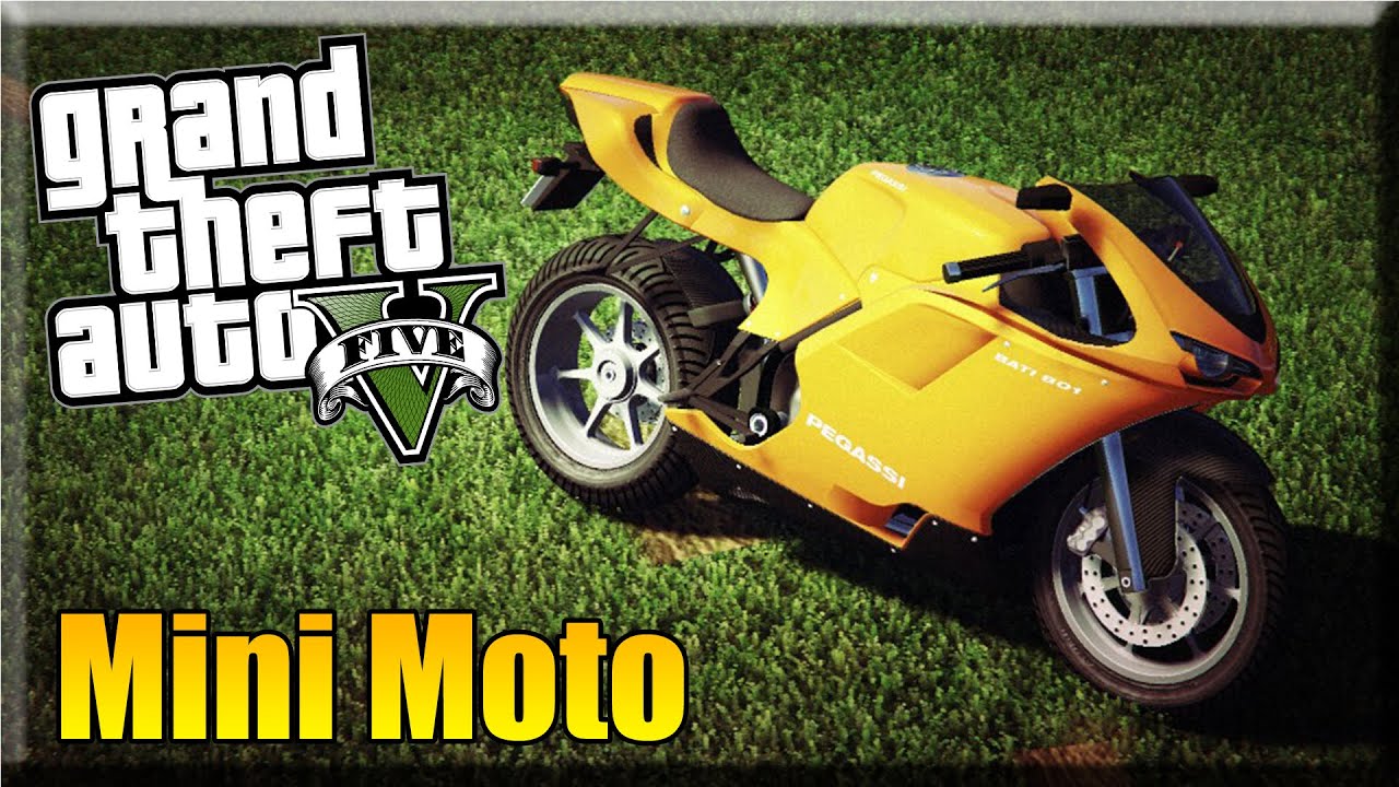 GTA 5 PC Mods - Mini Moto - YouTube