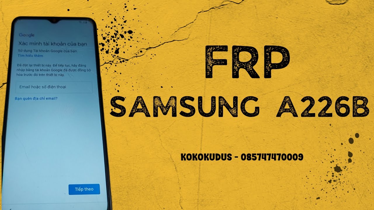 Trik Google Account / FRP Samsung A22 5G (SM - A226B) via SP Flashtool ...