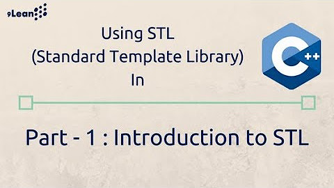 C++ STL (Standard Template Library) - YouTube
