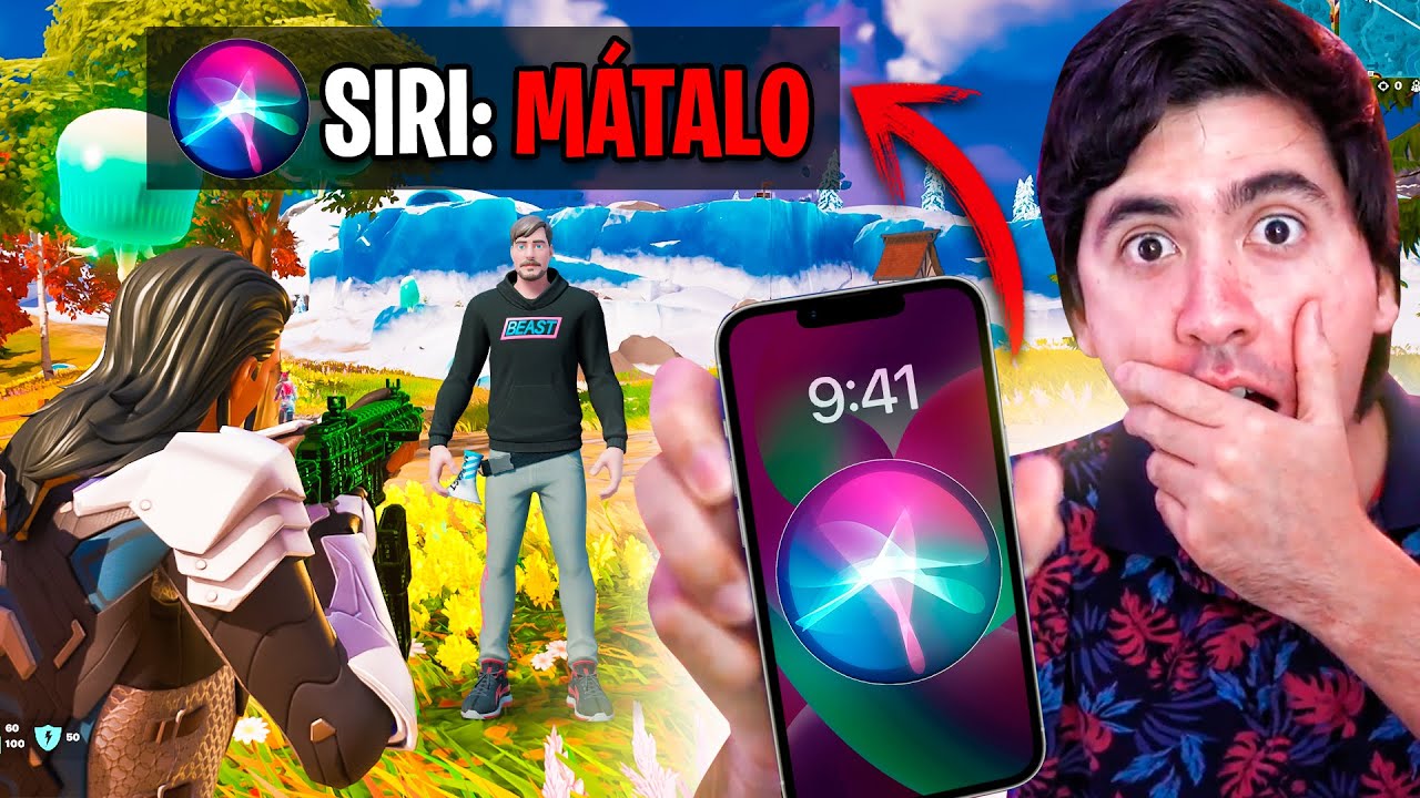 FORTNITE PERO SIRI CONTROLA MI PARTIDA !!🤖 – JorgeIsaac115 - YouTube
