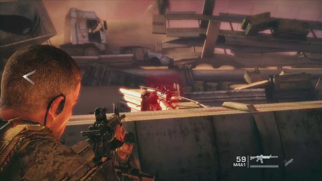 gameplay demo spec ops the line xbox 360 2ª prueba capturadora elgato ...