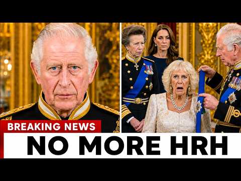 BREAKING: Charles Strips Camilla Of 'HRH' Status In A Shocking Emergency Royal Decree