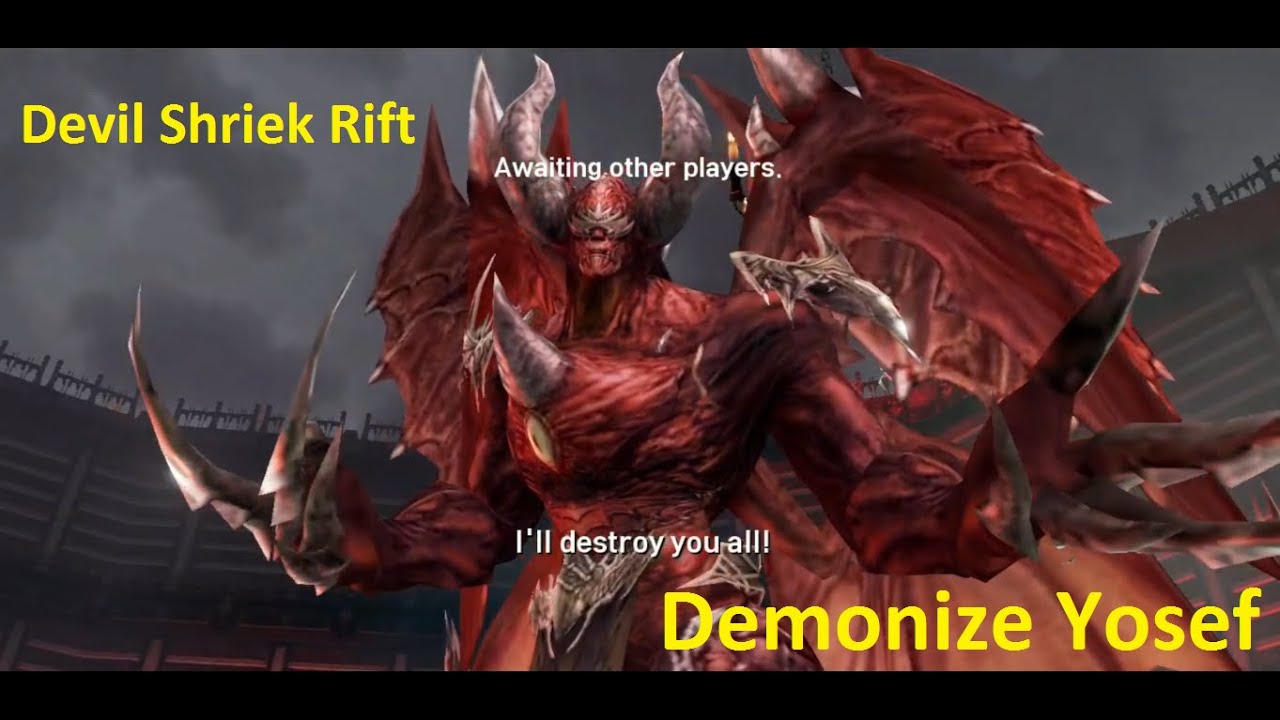 Lineage 2 Revolution Devil Shriek Hard Rift Boss's Trick Revealed - YouTube