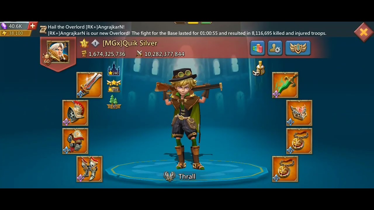 RK+ guild vs titans guild wonder war (lords mobile) - YouTube