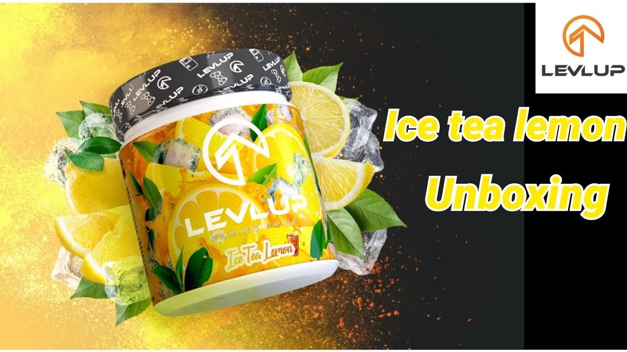 Levl Up Unboxing Ice tea Lemon! - YouTube