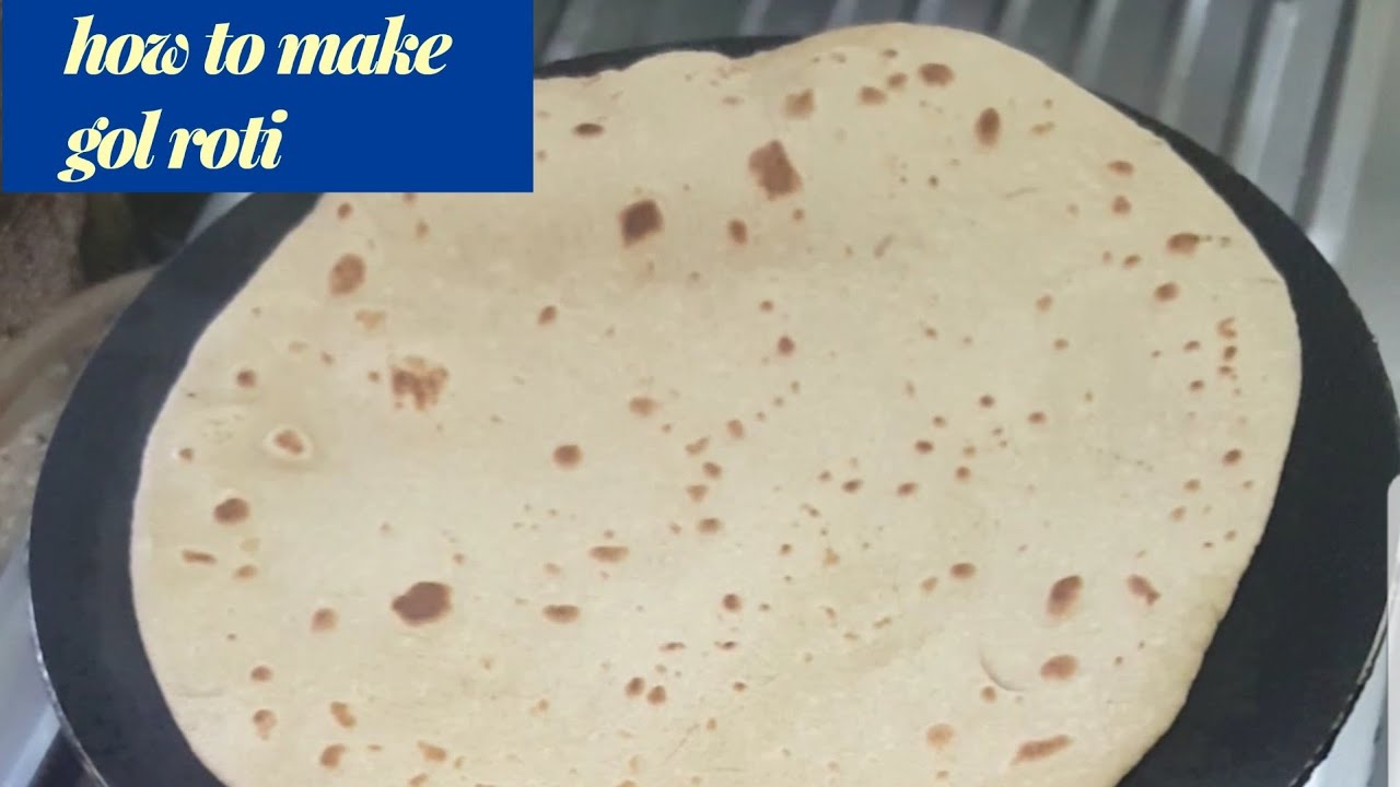 How To Make Gol Roti || Noshe Vlog - YouTube