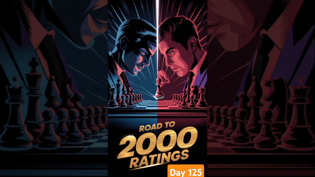 Road to 2000 rating 🔥#day125 #chess #chessday #chessgames #games # ...