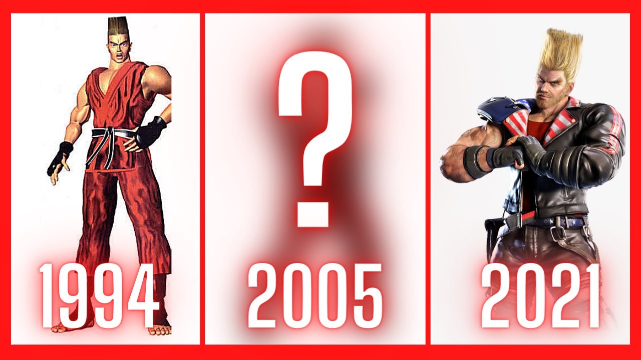 Evolution of Tekken Characters Paul Phoenix 1994 - 2021 - YouTube