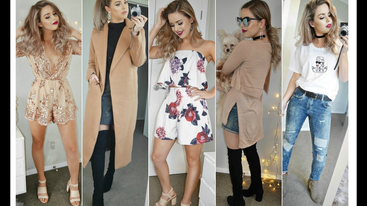 Try-on Online Clothing Haul ♡ - YouTube