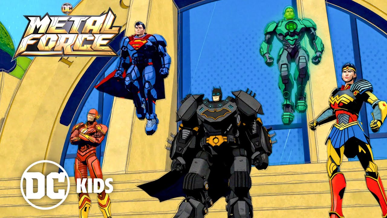 DC METAL FORCE Sneak Peek! | Premieres 12/6 on DC Kids | @dckids - YouTube