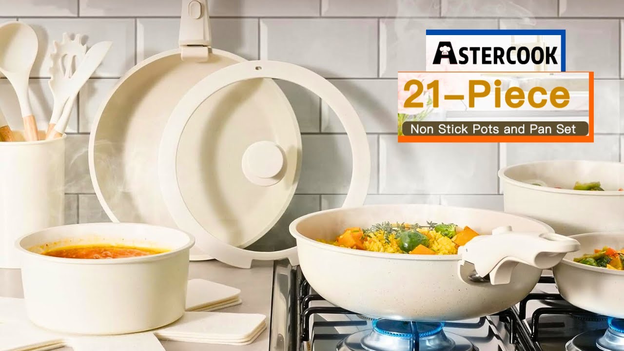 Astercook 21-Piece Pots and Pans Set: A Complete Game-Changer for Your ...