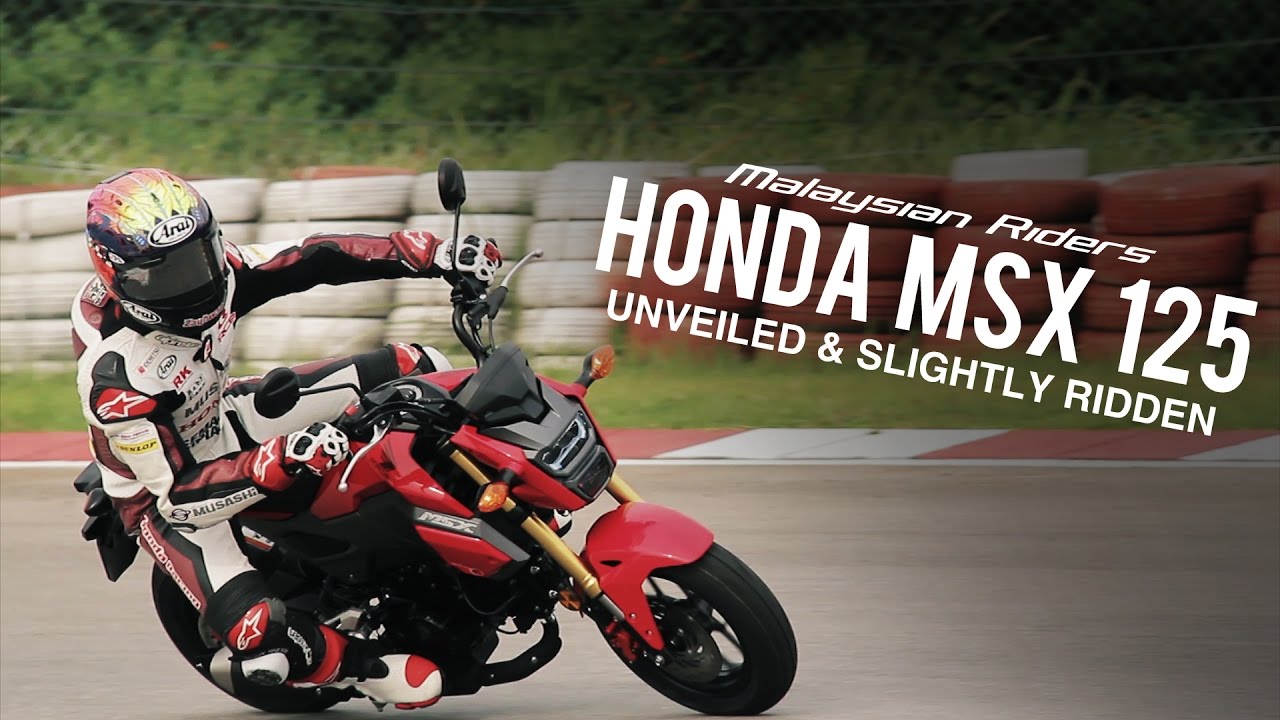 Honda MSX 125: Unveiled and Slightly Ridden -- Ep.5 - YouTube