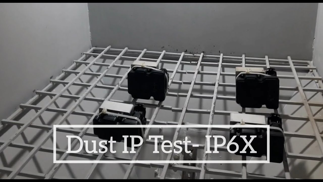 Dust IP6X Test | BE Analytic Solutions LLP - YouTube