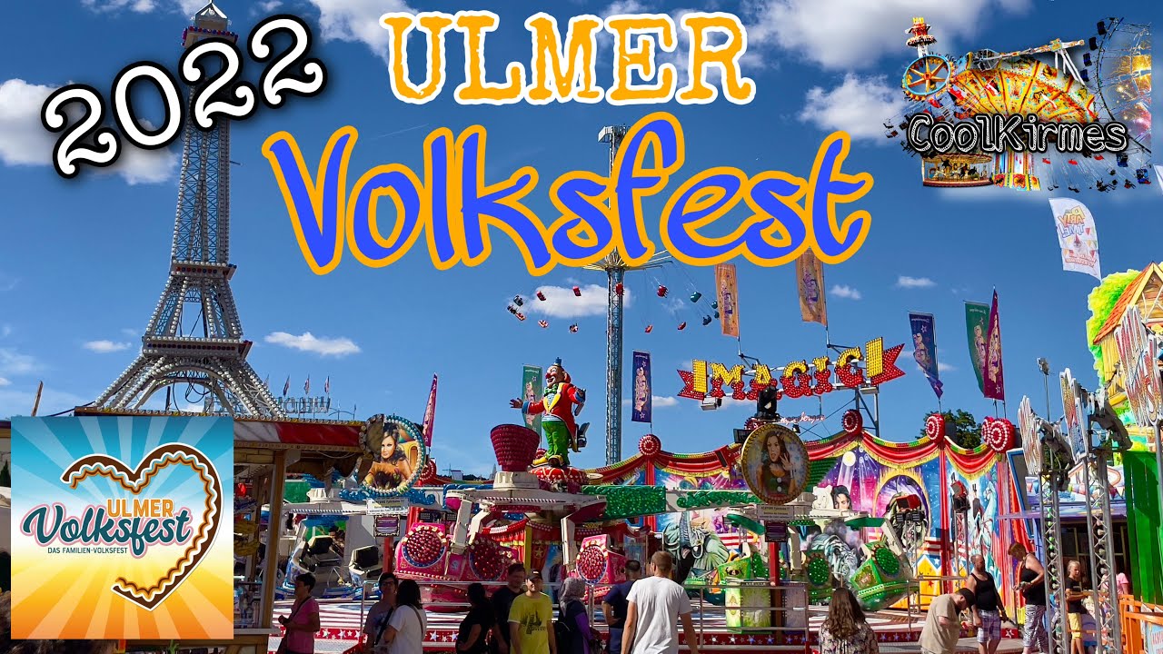 Ulm Volksfest 2022 [Impressionen] - Clip by CoolKirmes - YouTube