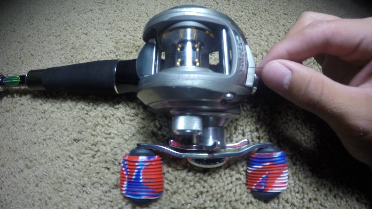 How To Put Line In Your Bait Caster YouTube how-to-put-line-in-your-bait-caster-youtube