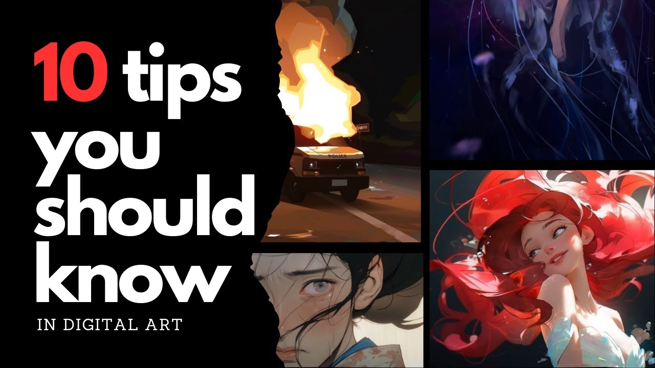 Level Up Your Digital Art: 10 Tips Every Artist Should Know! - YouTube
